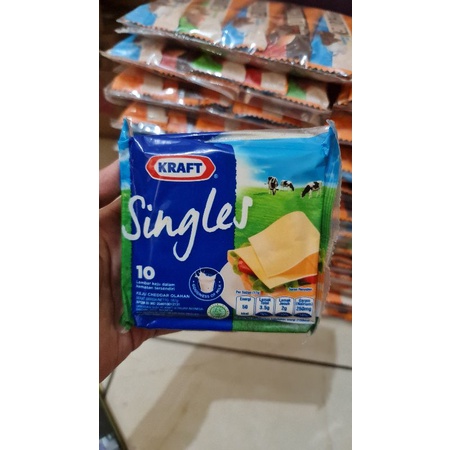 Jual Keju kraft slice isi 10's - Kraft cheddar slice singles 10's ...