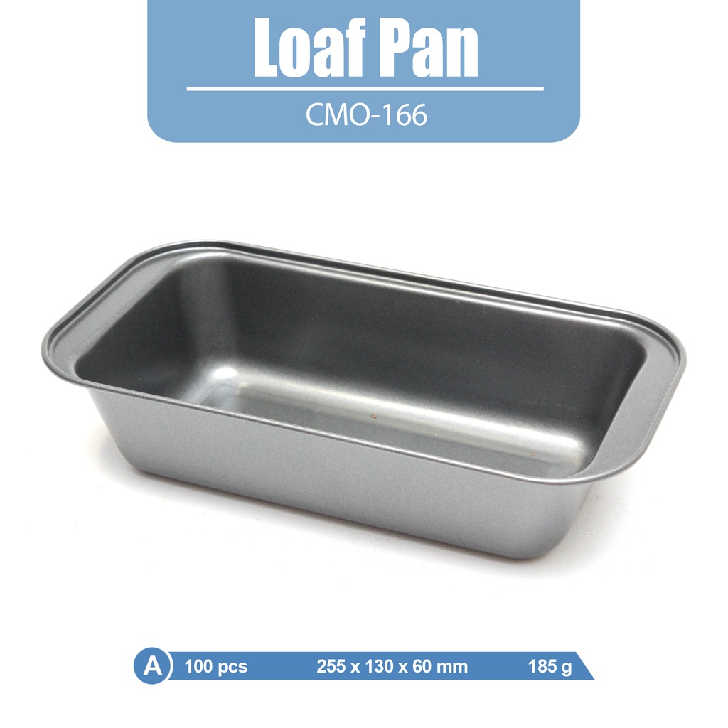 Jual Loyang Roti Persegi Panjang Loaf Pan Ukuran 25,5 x 13 x 6 cm ...