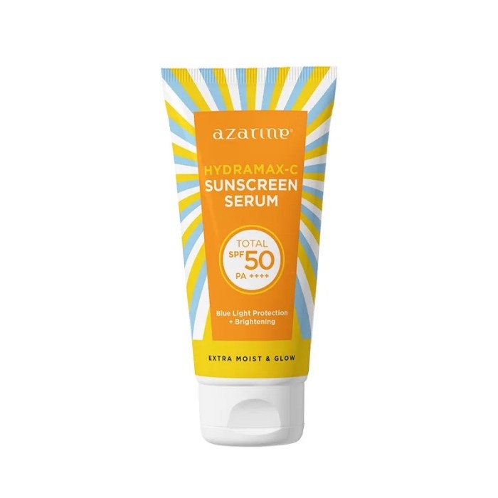Jual Azzarine Hydramax C Sunscreen Serum SPF 50 40 ml | Shopee Indonesia