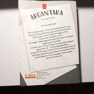 Jual [ PRE-LOVED ] Novel Argantara Cover lama by Falistiyana ( fafay ...