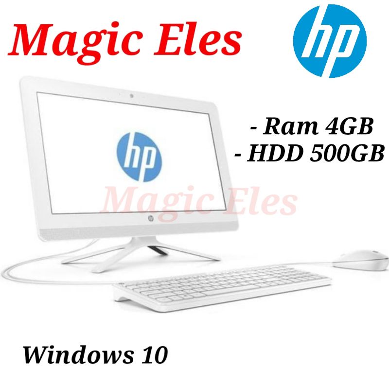 Jual PC AIO HP 20 - C039D intel Core i3 - 6100U Ram 4GB HDD 500GB ...