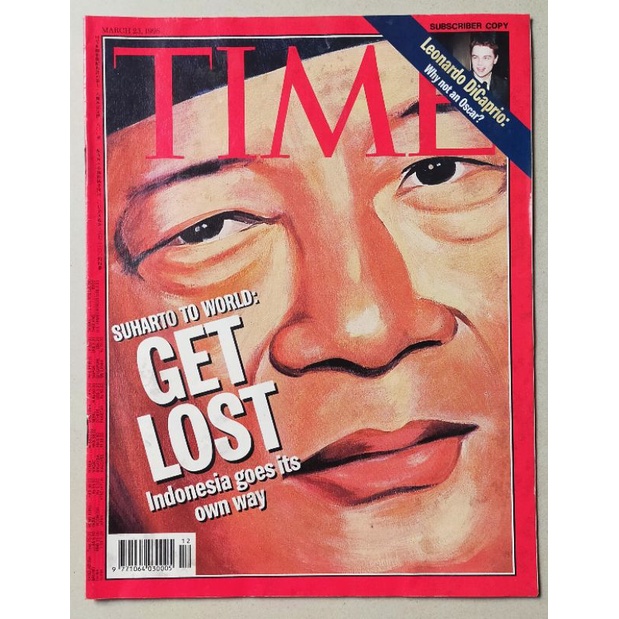 Jual Majalah Time Magazine 23 March 1998 - Cover Suharto Menjelang ...