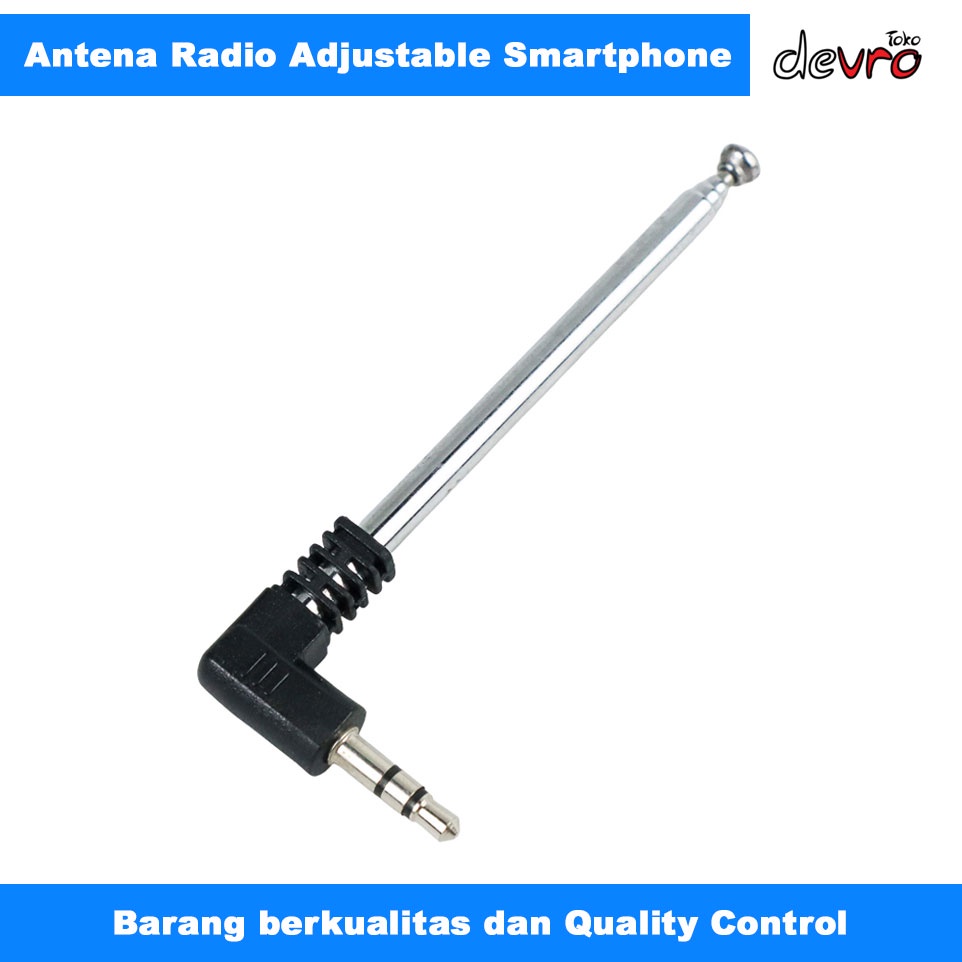 Jual Antena Radio Telescopic 3.5mm - Antena Radio Smartphone - Antena ...