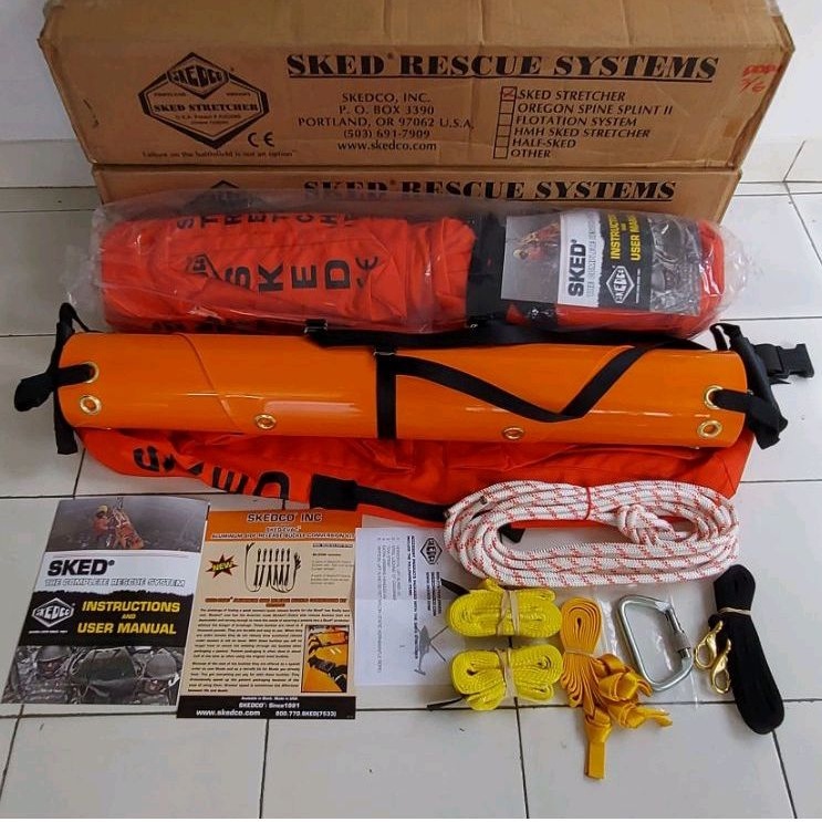 Jual SKEDCO SKED STRETCHER BASIC RESCUE SYSTEM INTERNATIONAL ORANGE ...