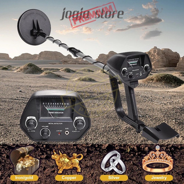 Jual KingDetector Metal Detector Alat Pendeteksi Logam Emas MD4030 ...