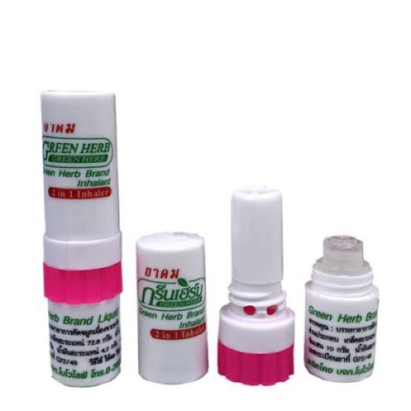 Jual Green Herb Inhaler 2in1 dengan Oil untuk hidung | Shopee Indonesia