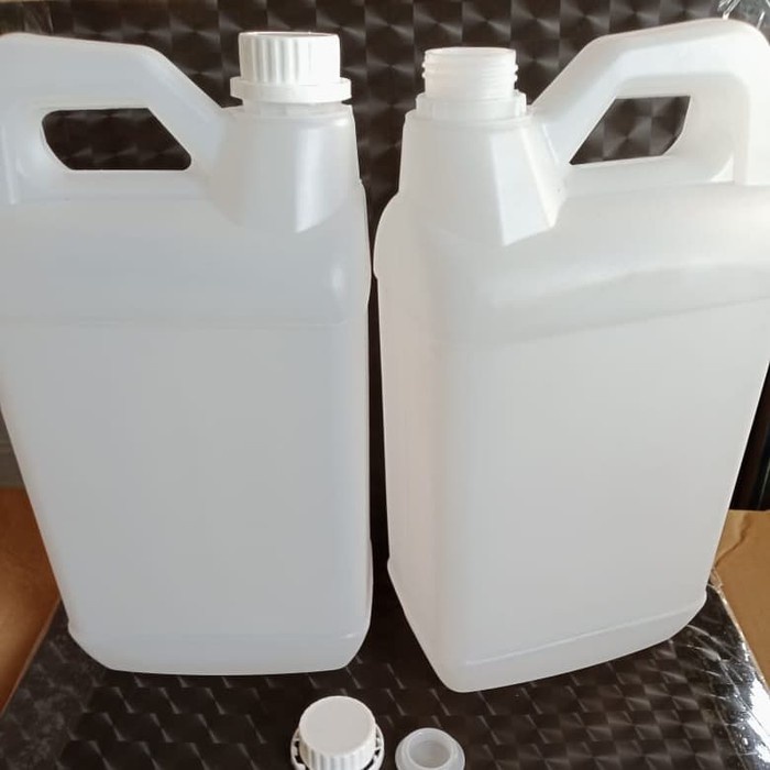 Jual Jerigen 5 Liter HDPE Segel 5Lt / Jerry Can 5 Lt / Kompan 5 Liter / Botol 5000ml / 5kg ...