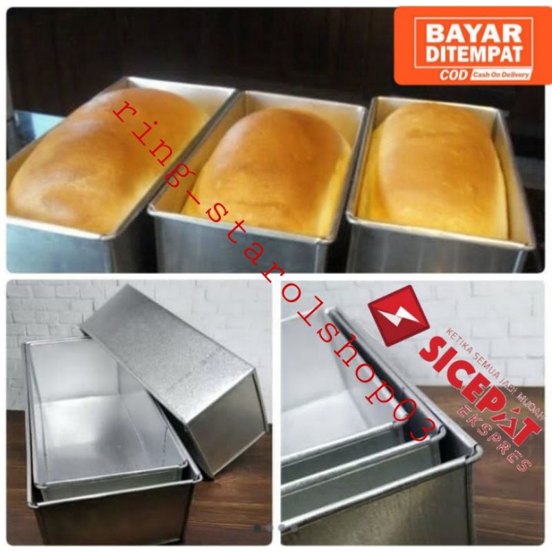 Jual Cetakan Loyang Roti/Cetakan Loyang Roti Tawar uk 20 22 24cm ...