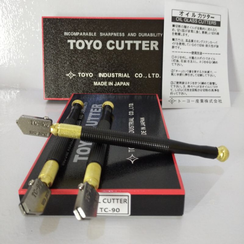 Jual TOYO TC 90 ORIGINAL LIMITED EDITION HANDLE BESI Alat potong kaca ...