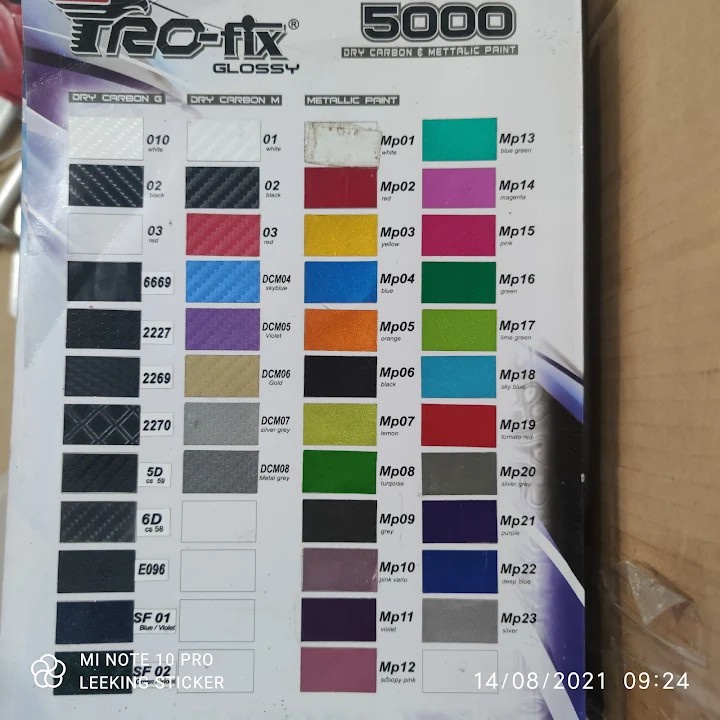 Jual skotlet profix warna carbon L45cm x P100cm sticker motor mobil ...