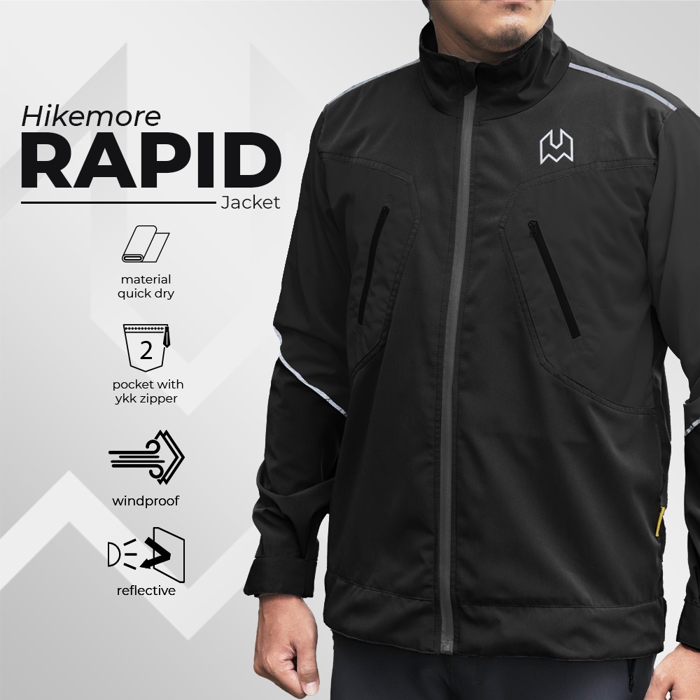 Jual Jaket Motor Touring Pria Riding Hikemore Rapid Original | Shopee ...
