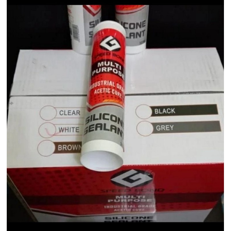 Jual Lem kaca botol speed bond hitam putih celar / lem sealant lem ...