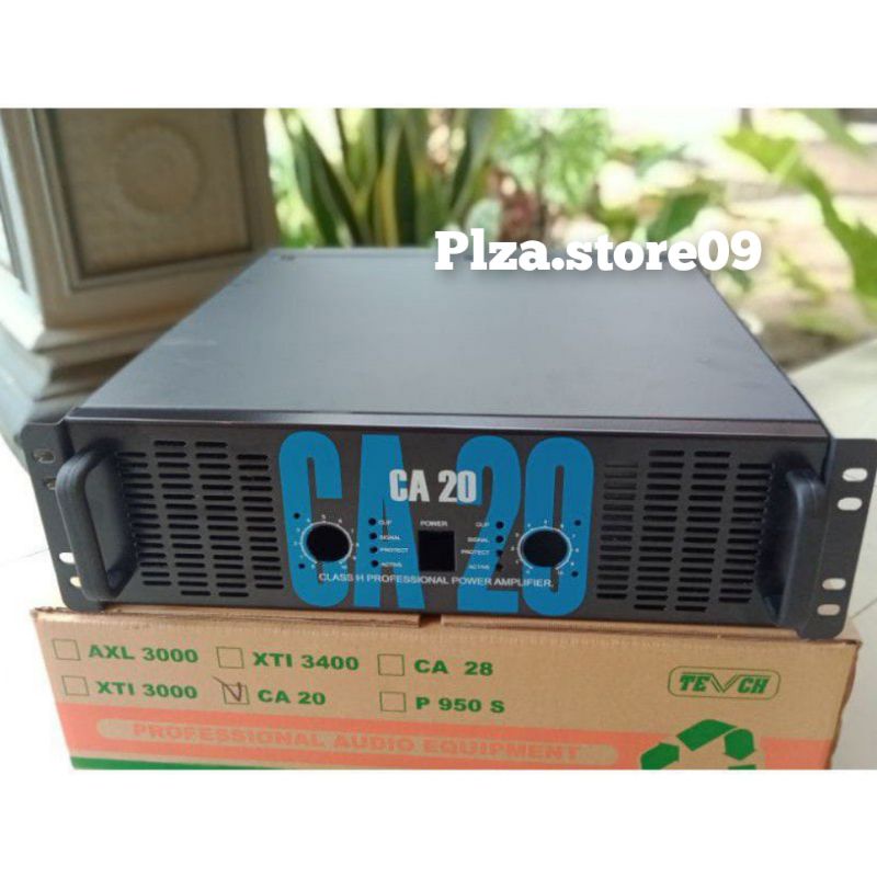 Jual Bok power amplifier CA20 2chanel 3U Box power CA20 Box power ca20 bahan tebal Bok 2ch tebal ...
