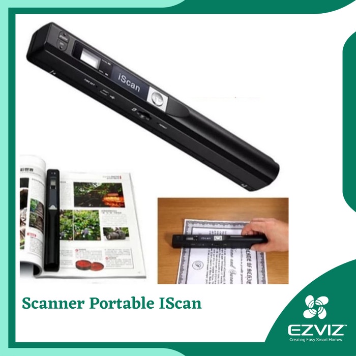 Jual Scanner Scanner Portable Document Scanner 900Dpi Iscan Handheld ...