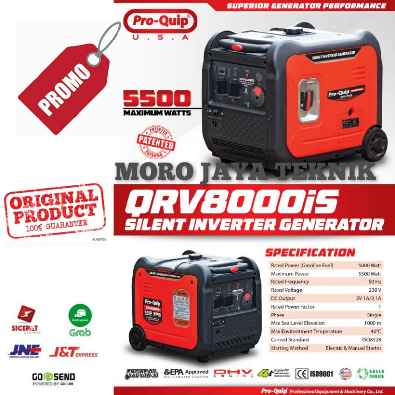 Jual Genset 5500 watt Super Silent Inverter Pro Quip QRV 8000is Mesin ... Jual Genset 5500 watt Super Silent Inverter Pro Quip QRV 8000is Mesin ...