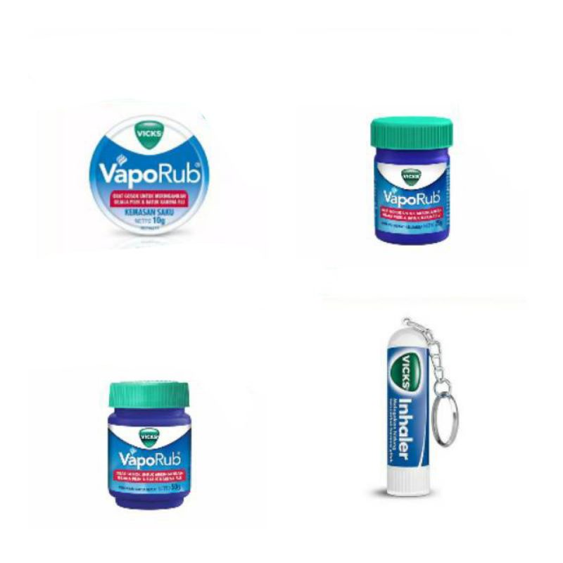Jual Vicks Vaporub inhaler 10gr-25gr-50gr Balsem Dewasa Balsem Vick ...