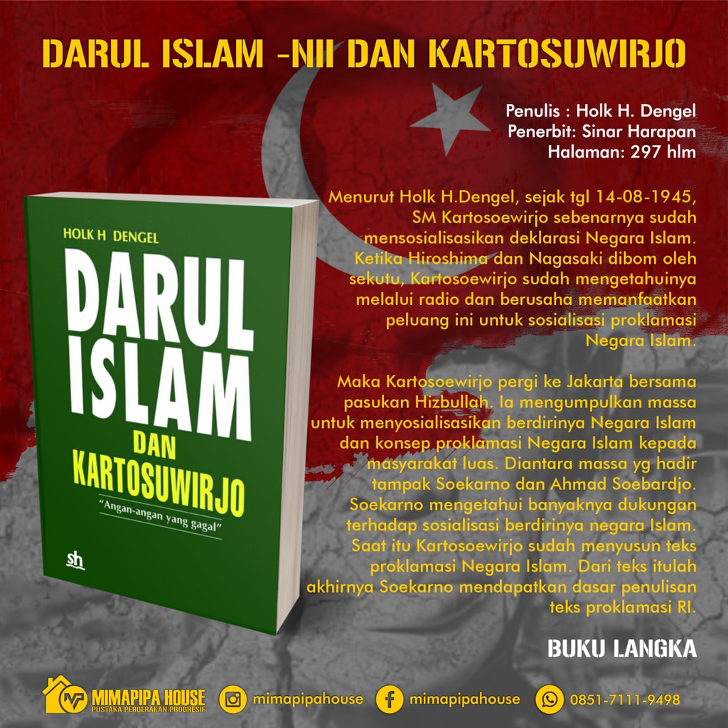 Jual Darul Islam - NII dan Kartosuwirjo | Kartosoewirjo | Holk Dengel ...