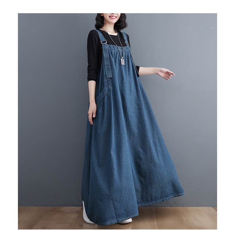 Jual ABIGAIL OUTER DENIM DRESS - PREMIUM OUTER DRESS BAHAN DENIM/JEANS ...