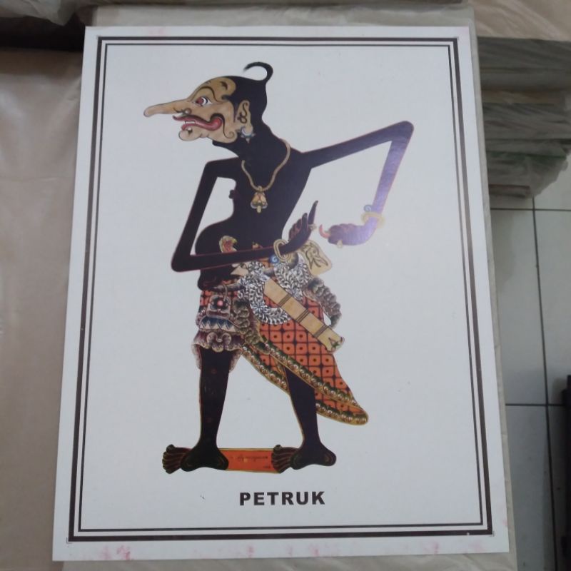 Jual POSTER WAYANG PETRUK UKURAN BESAR 35X45 CM | Shopee Indonesia