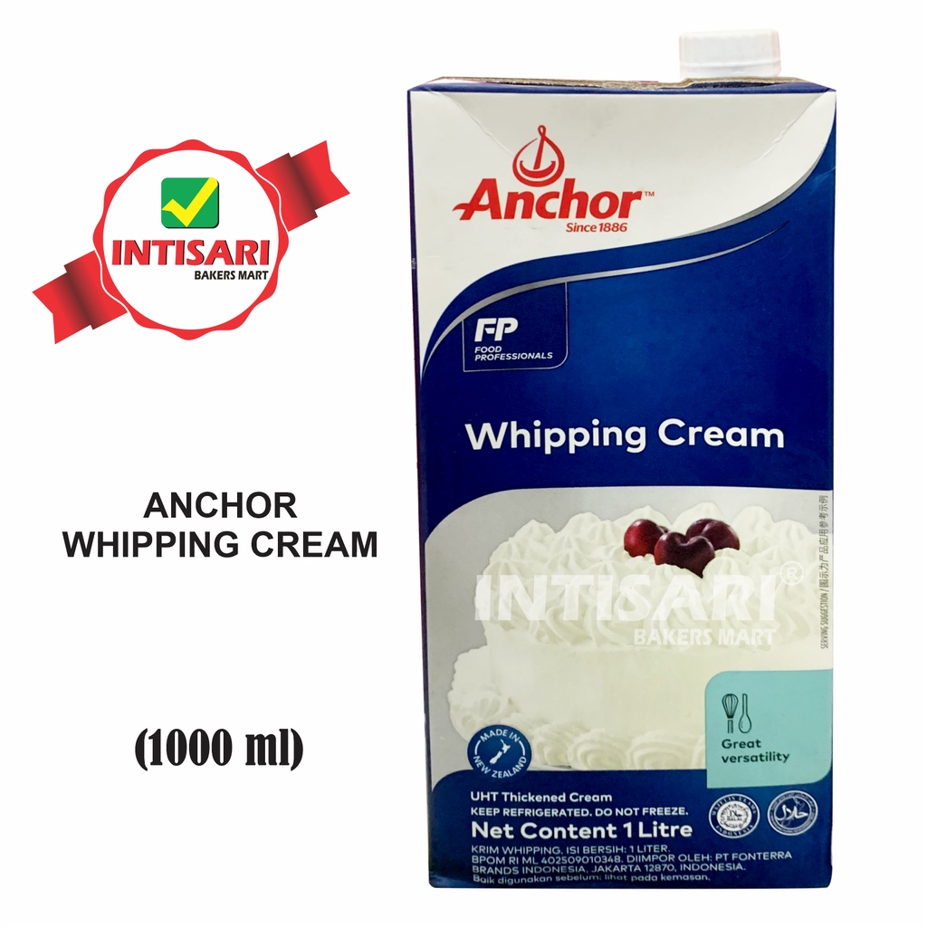 Jual ANCHOR WHIPPING CREAM 1000 ML | Shopee Indonesia