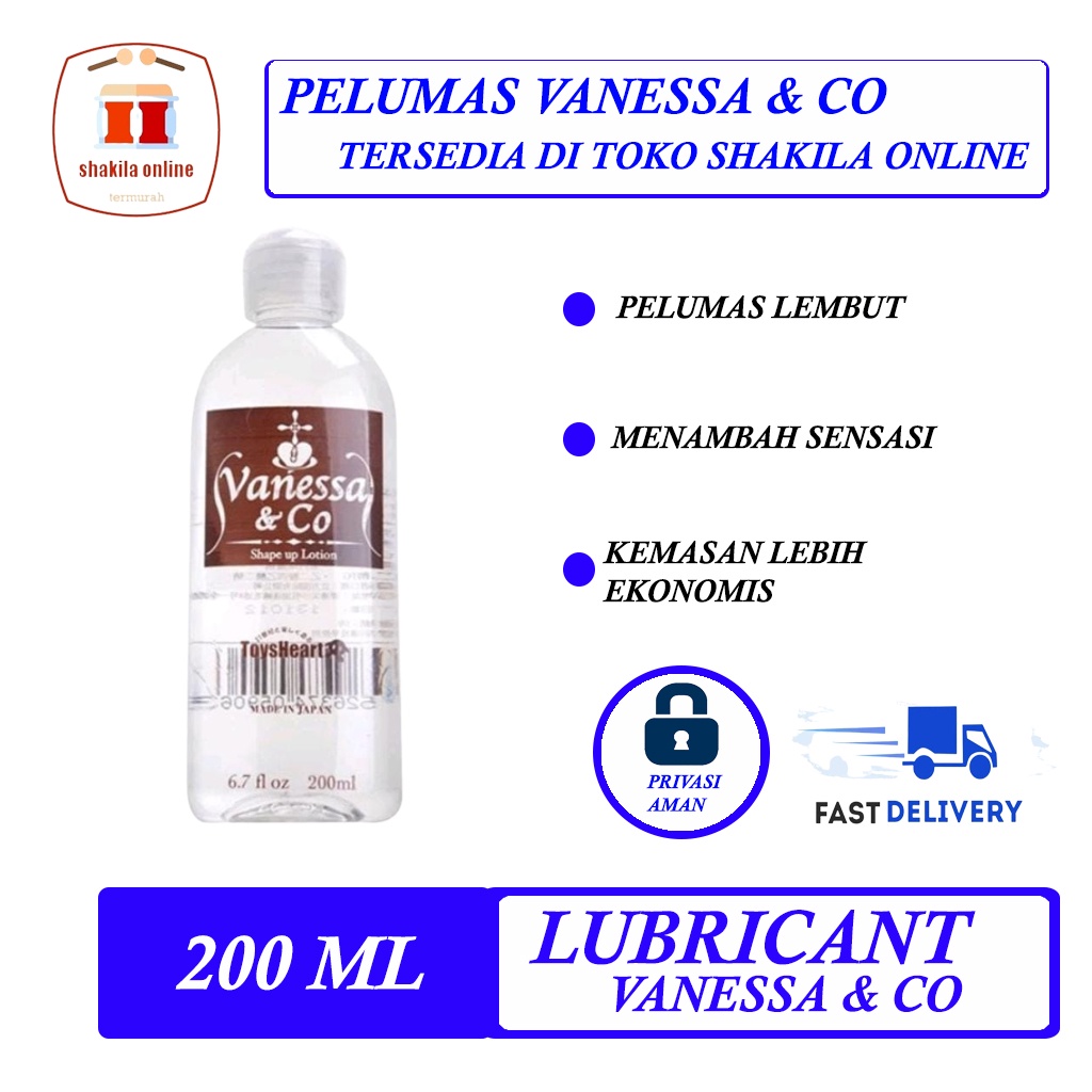 Jual Vanessa & Co Lubricant 200 Ml - Pelumas Pria Gel Lubricant ...