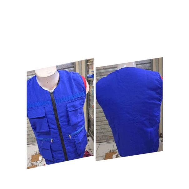 Jual rompi oblong biru#rompi ripstok biru benur | Shopee Indonesia