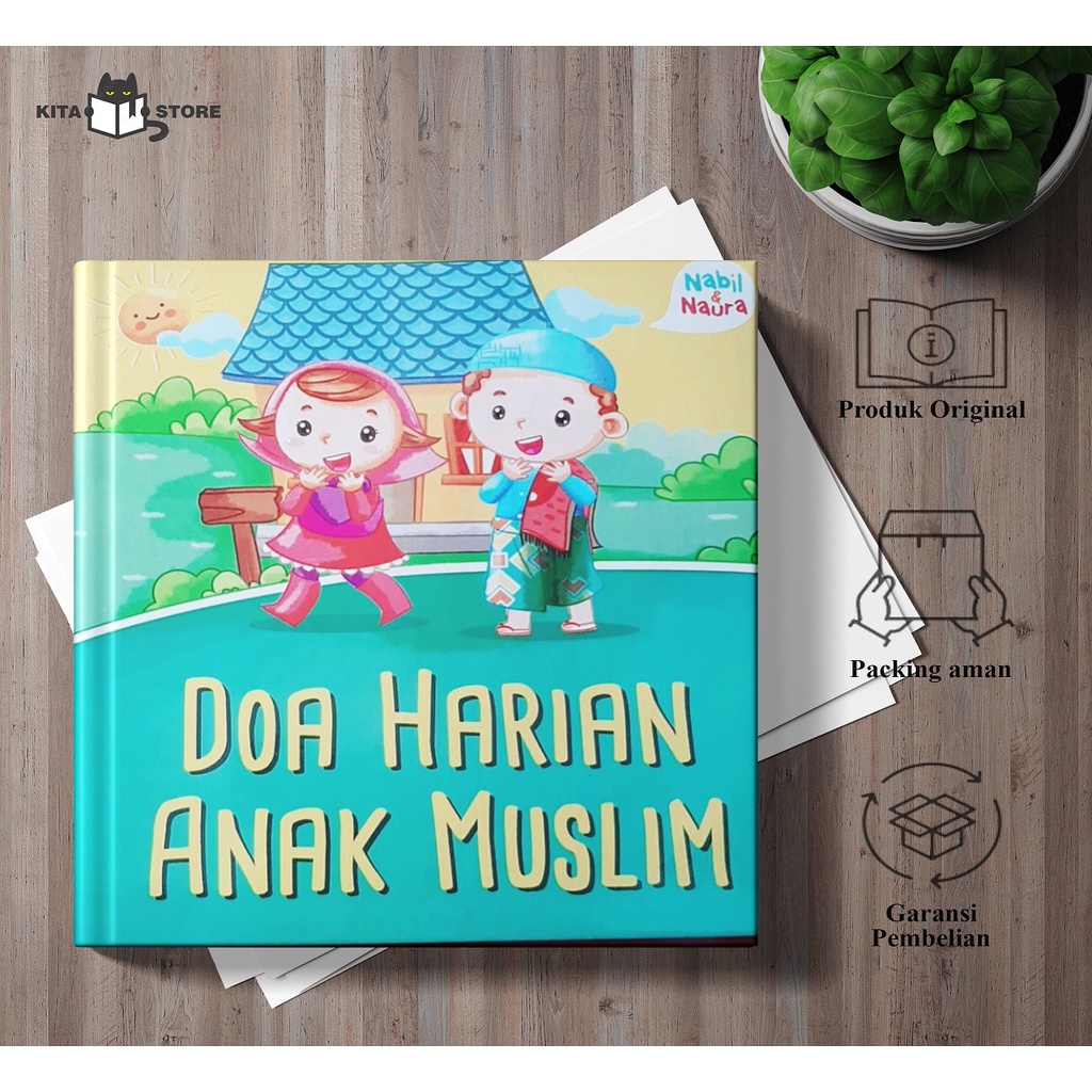 Jual BUKU SERI NABIL & NAURA: DOA HARIAN ANAK MUSLIM (BOARDBOOK ...