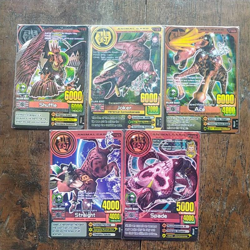 Jual Paket Murah Animal Kaiser Villain Beast ( take all ) | Shopee ...
