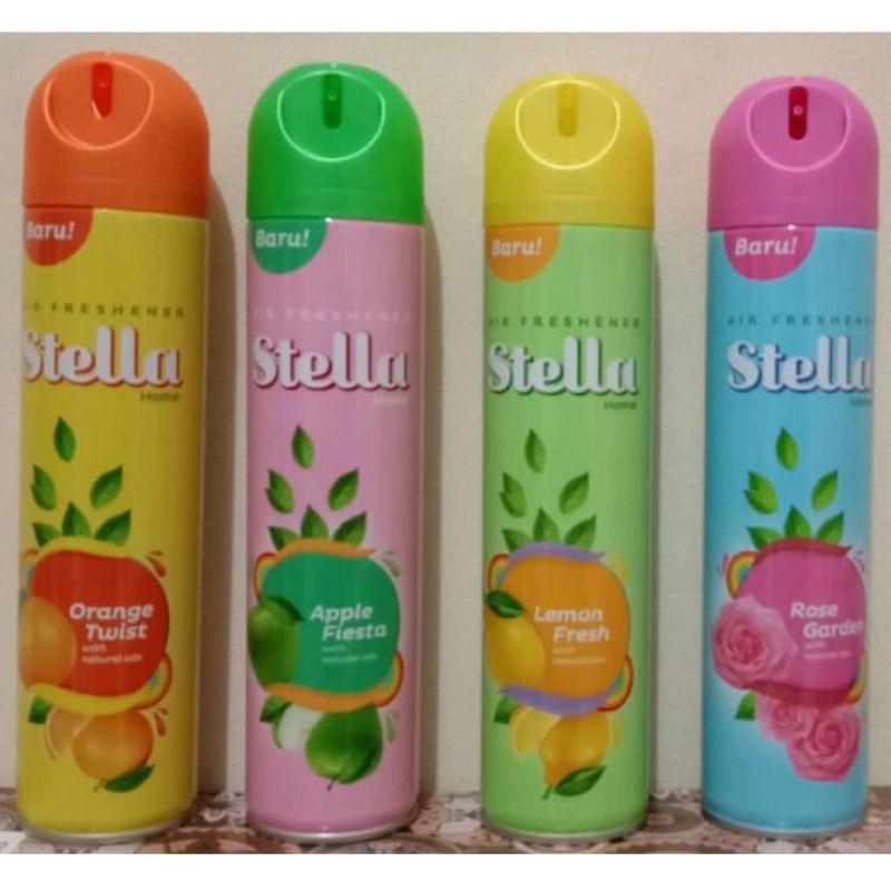 Jual Stella Pengharum ruangan 200 ml/ Stella semprot kaleng 200 ml ...