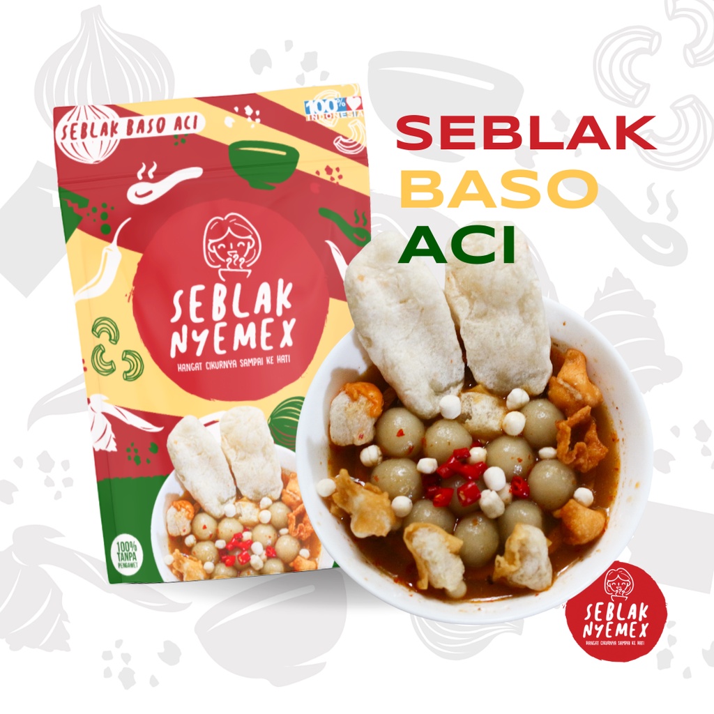 Jual Seblak Nyemex Baso Aci| Seblak Instan Khas Bandung | Baso Aci ...