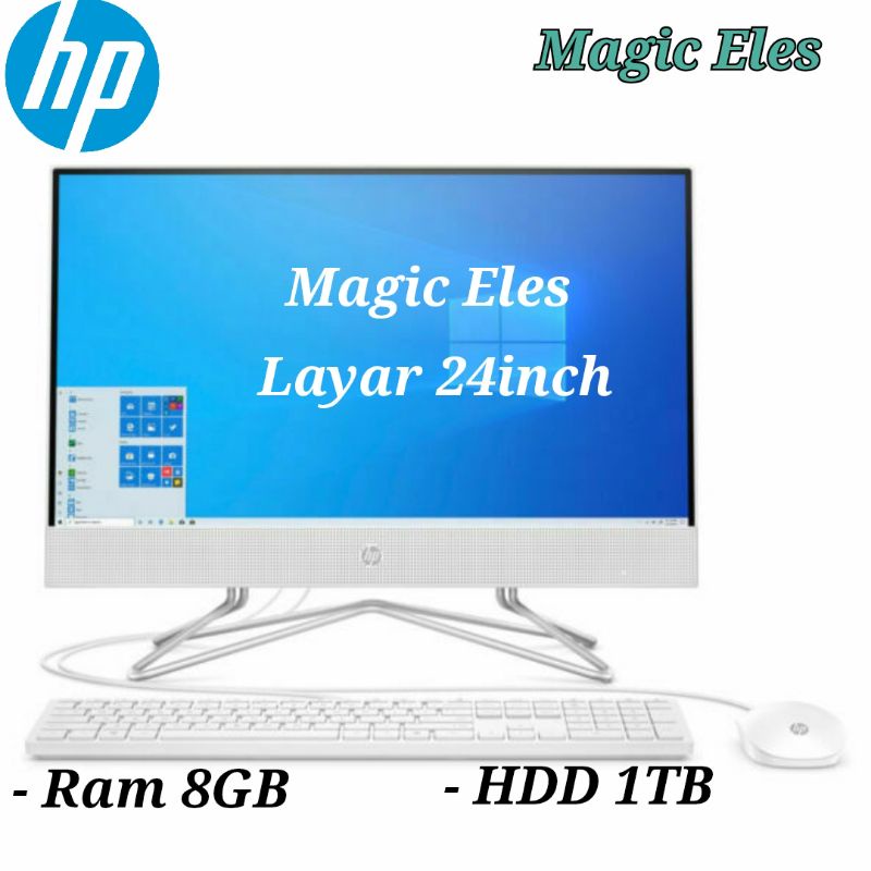 Jual PC AIO HP TPC - Q068 - 24 intel Core i5 - 1035G1 Ram 8GB HDD 1TB ...