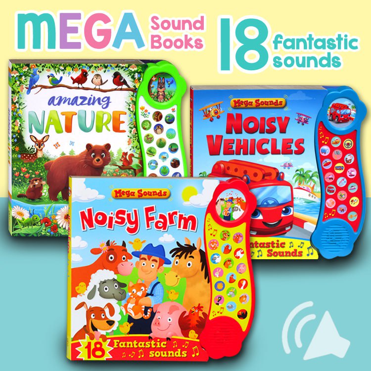 Jual [Igloo Books] Noisy Vehicles / Noisy Farm / Amazing Nature / Baby ...