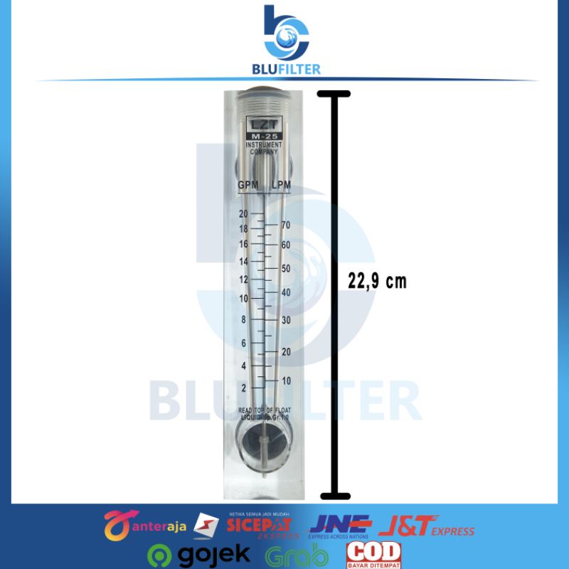 Jual FLOW METER AIR 20 GPM PANEL ORIGINAL | Shopee Indonesia