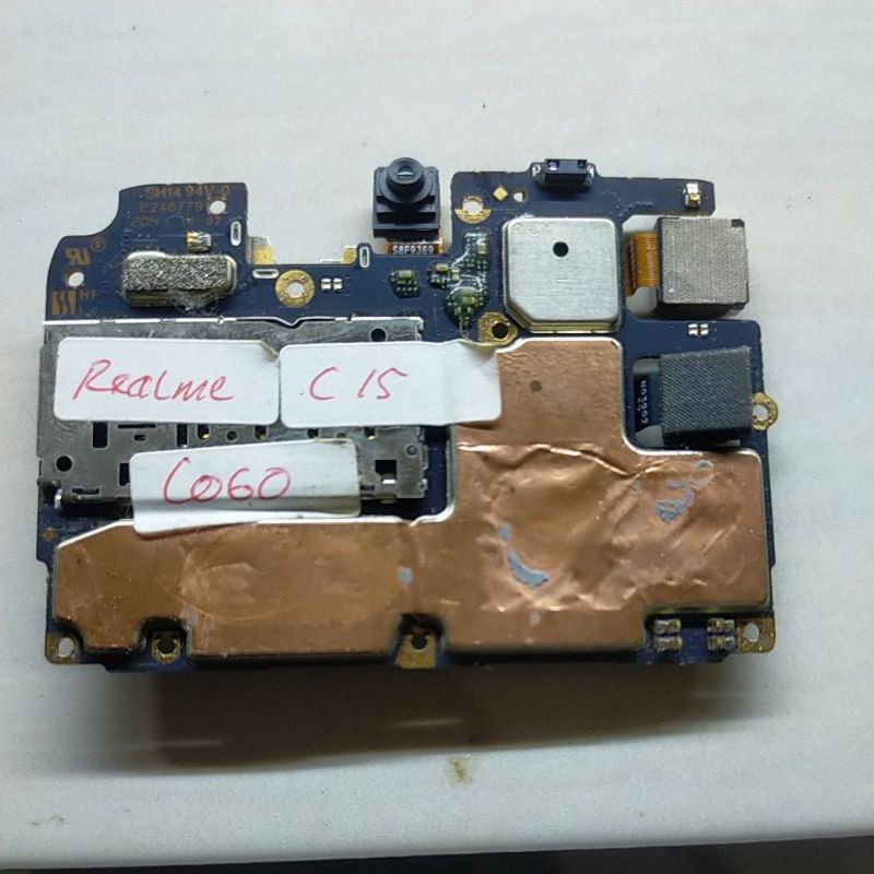Jual realme c15 mesin only sama camera minus stuk logo fisik sesuai ...