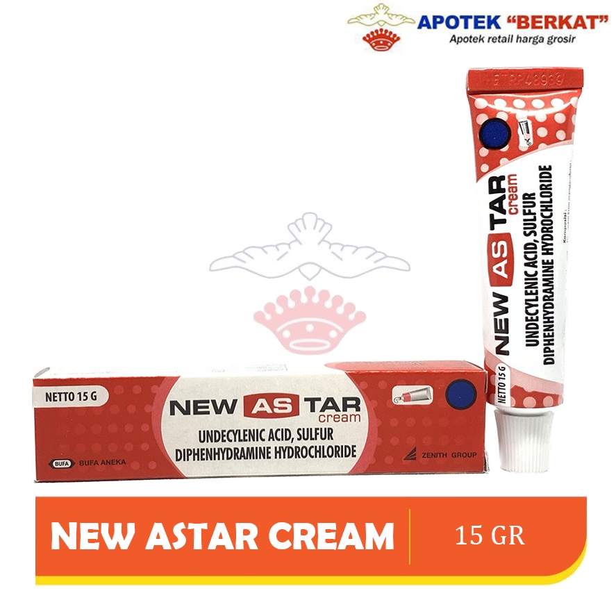 Jual New Astar Cream 15 gr - Salep Eksim, Panu, Gatal, Jamur, Parasit ...