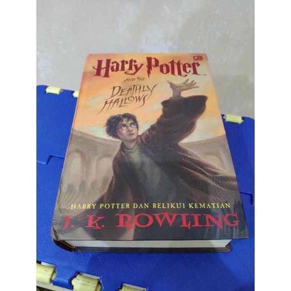 Jual novel harry potter 7 hc hard cover and the deathly hallows ...