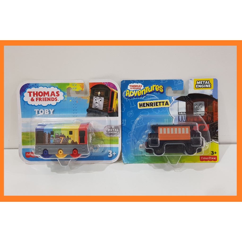 Jual Bundling Thomas & Friends Push Along Isi 2 - Rainbow TOBY and ...
