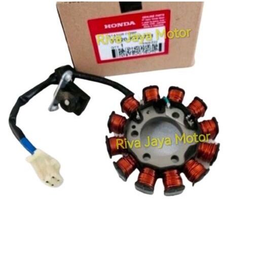 Jual Spull Spul Stator Assy Blade New Supra X 125 Helm In Supra X 125 Fi F1 Injeksi Original ...