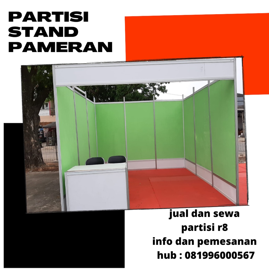 Jual partisi stand pameran | booth stand | Shopee Indonesia