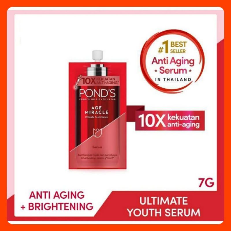 Jual PONDS Age Miracle Serum Sachet 7gr | Shopee Indonesia Jual PONDS Age Miracle Serum Sachet 7gr | Shopee Indonesia