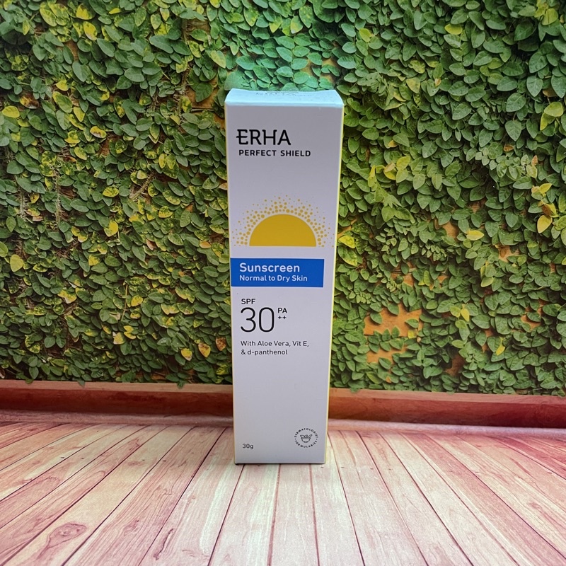 Jual ERHA Perfect Shield Sunscreen Normal To Dry Skin SPF 30 PA++ 30g | Shopee Indonesia