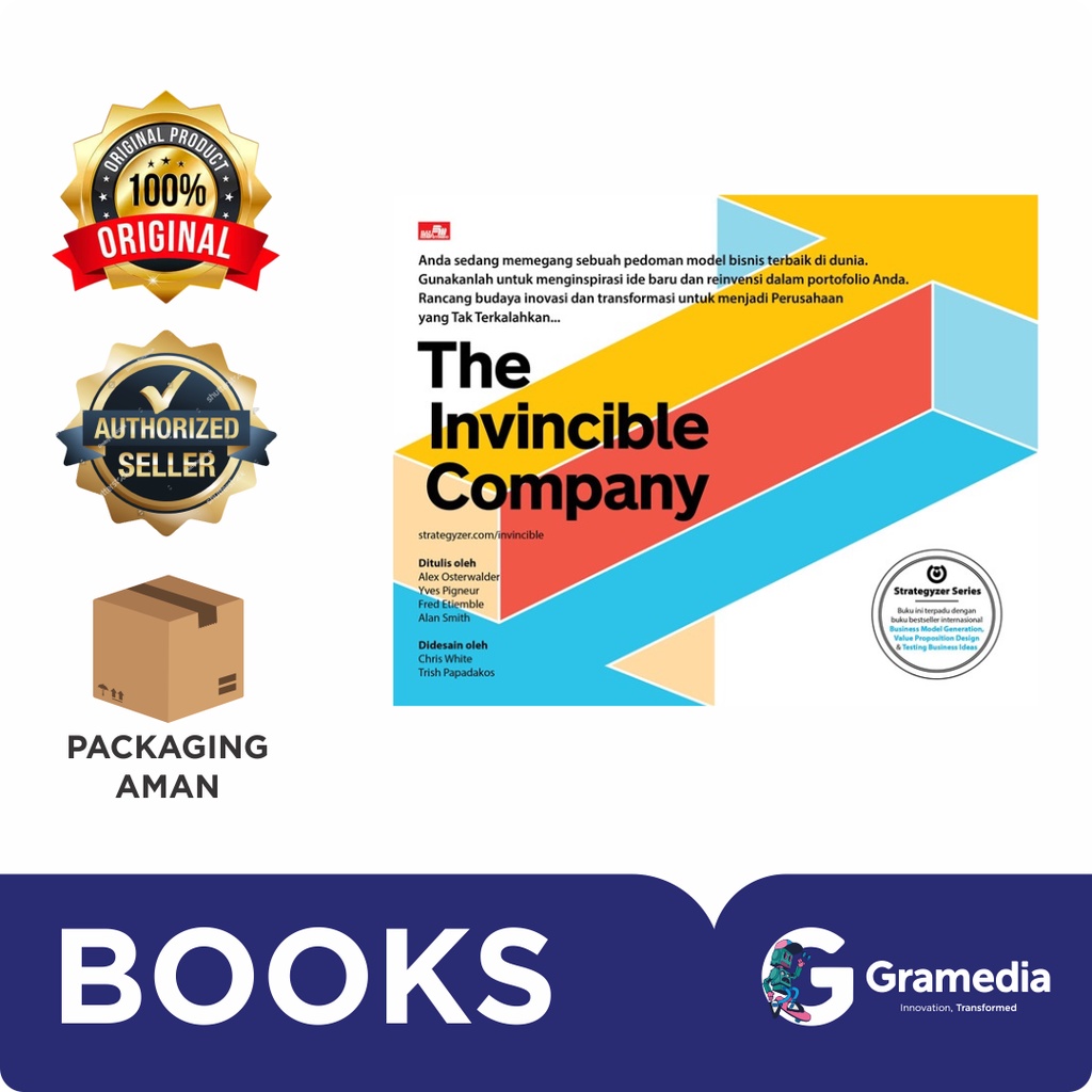 Jual Gramedia Bandung - THE INVINCIBLE COMPANY (Strategyzer Series: Business Model Generation ...