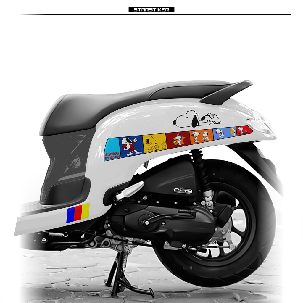 Jual SS6 / STRIPING SCOOPY / SNOOPY / ALL SCOOPY / STIKER / STICKER ...