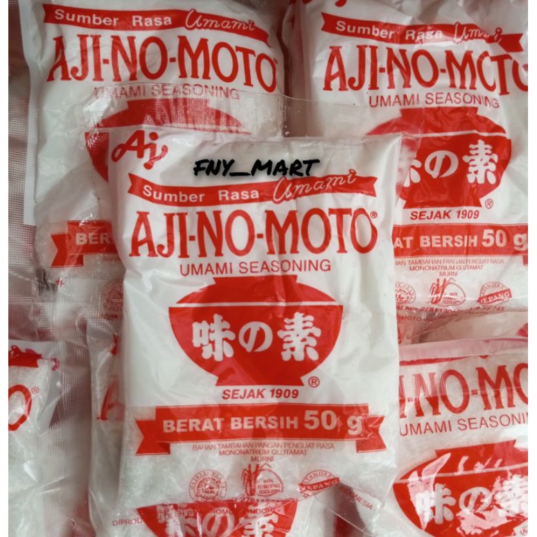 Jual AJINOMOTO Penyedap Rasa 50g / AJINOMOTO Pecin Petsin MSG 50gr | Shopee Indonesia
