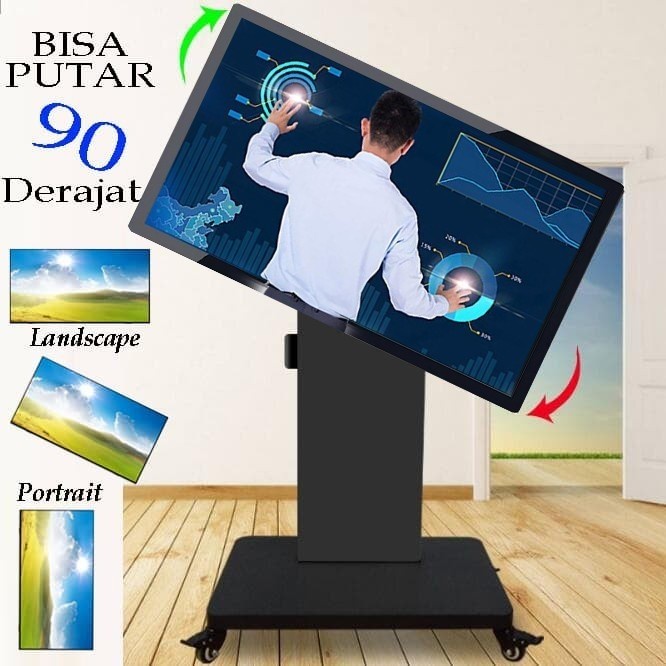 Jual Digital Signage All in One Windows 43 inch Support Lanscape ...