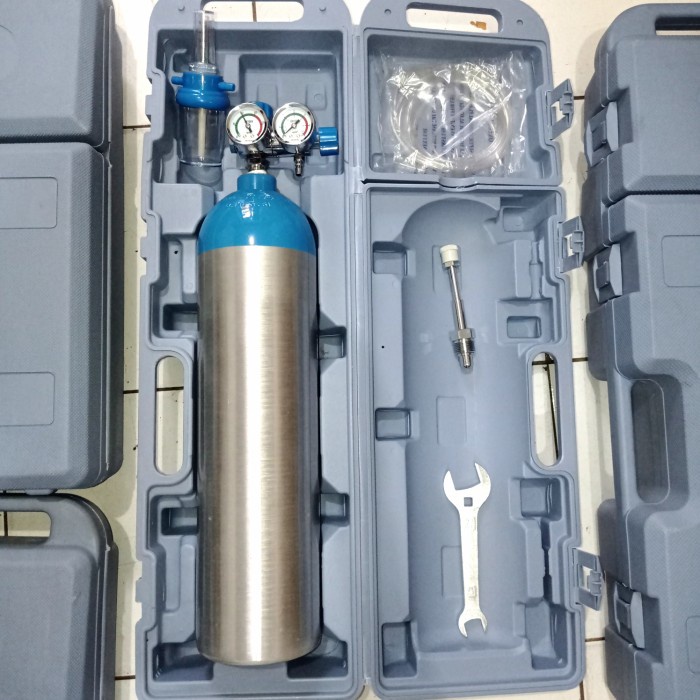 Jual Abf Tabung Oksigen Portable 3,6 Liter Portabel Oxigen Alumunium Di Koper | Shopee Indonesia