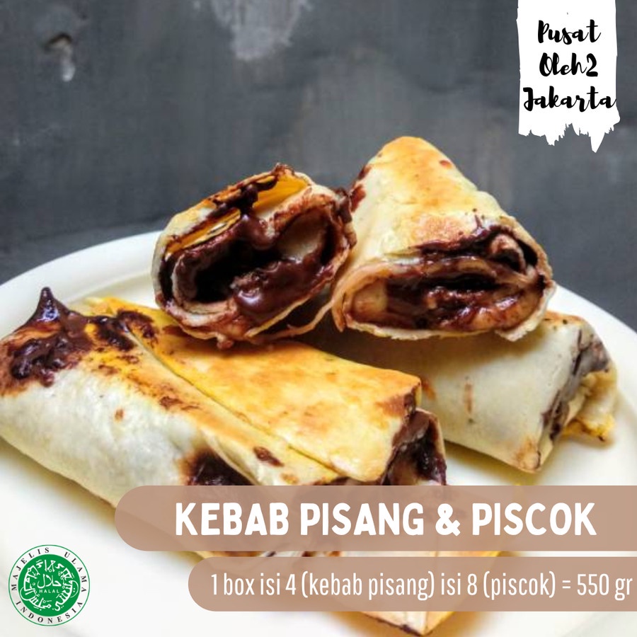 Jual Kebab Pisang Coklat Frozen Piscok Pisang Coklat Lumer Sultan Rasa ...