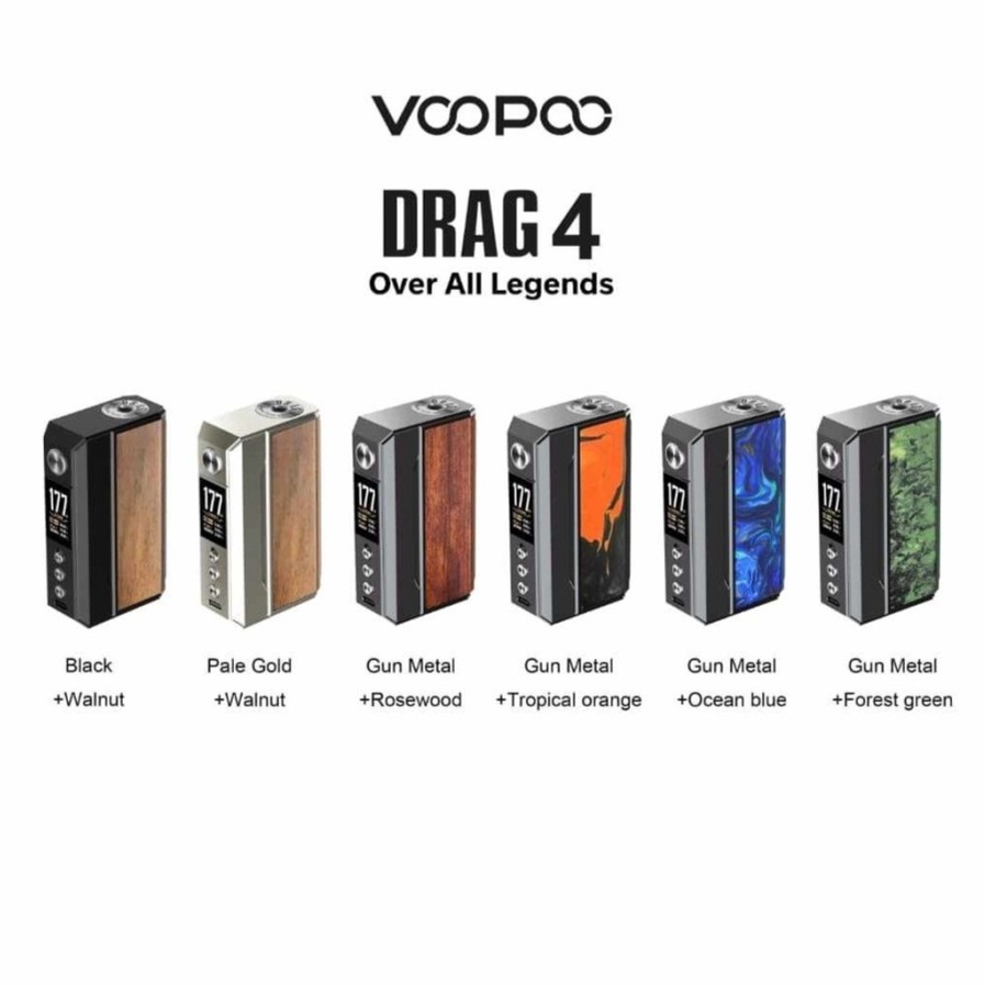 Jual Voopoo Drag 4 177W 18650 MOD ONLY by Voopoo | Shopee Indonesia