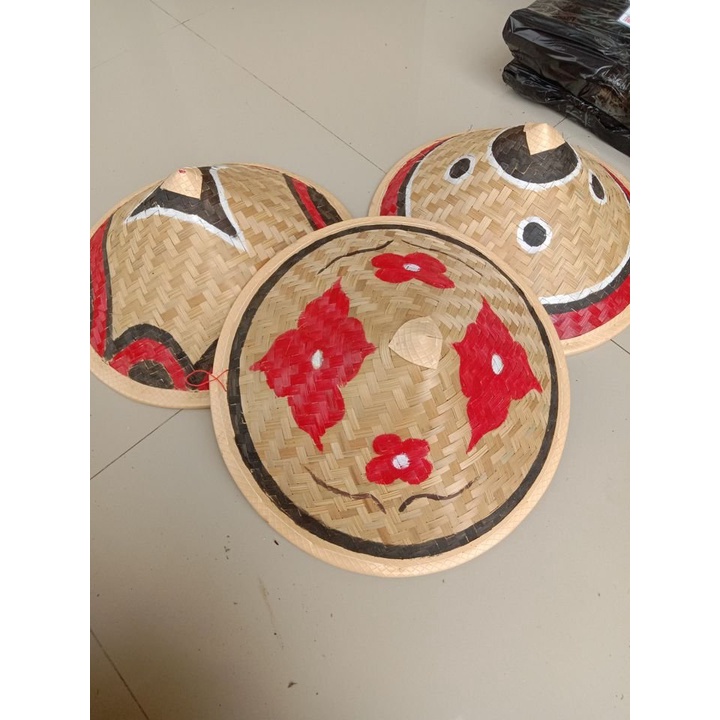Jual Caping Petani Lukis Murah / Caping Lukis Petani Motif Unik ...