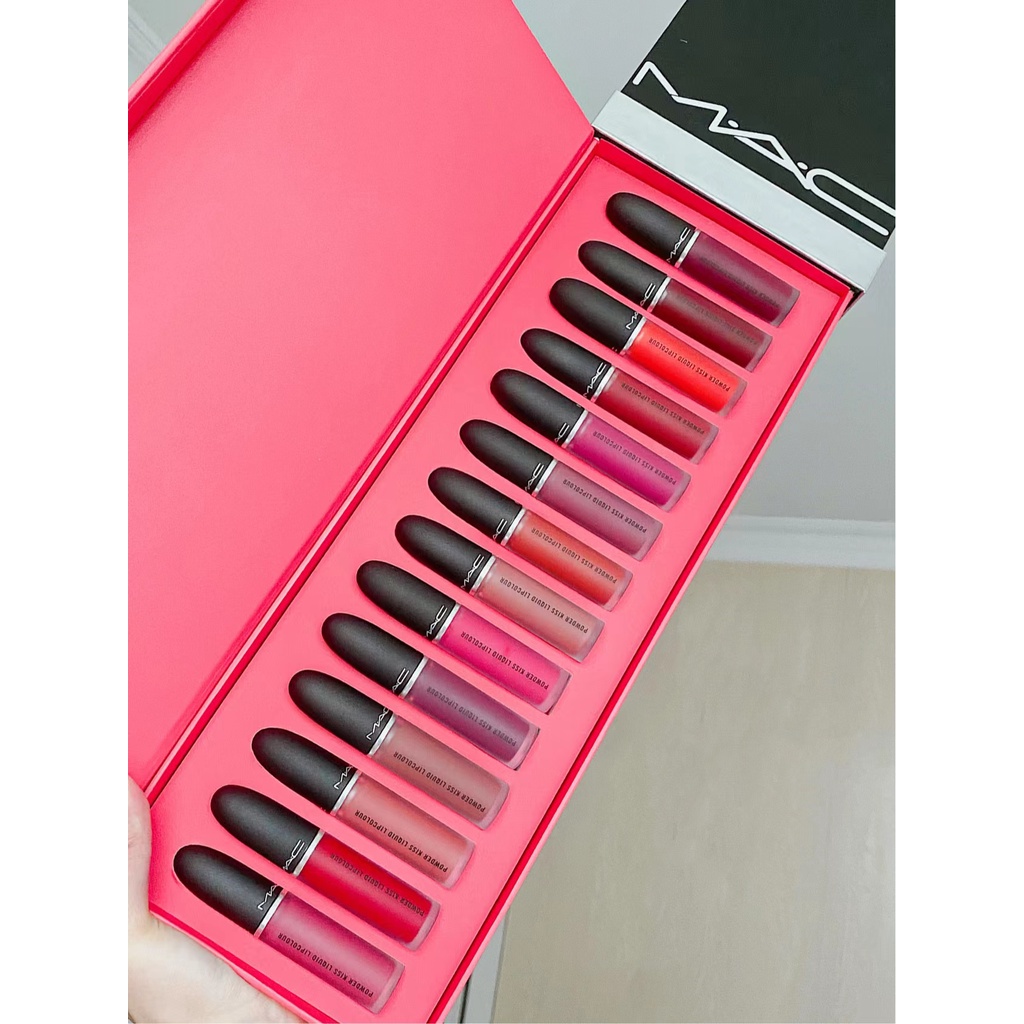 Jual MAC Lipstick liquid Matte/MAC Powder Kiss Liquid Lipcolour/Liquid ...
